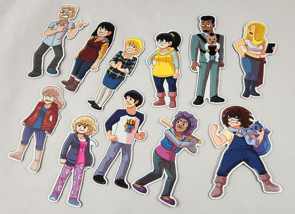 Dumbing of Age - New set of character magnets available in the online ...