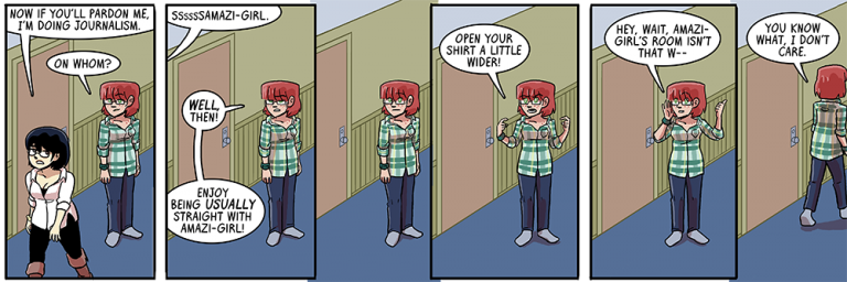 Usually straight – Dumbing of Age