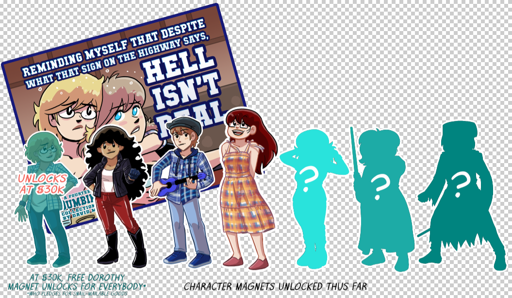 Dumbing of Age - Book 14 Kickstarter FUNDED! And DRESS CARLA MAGNET ...